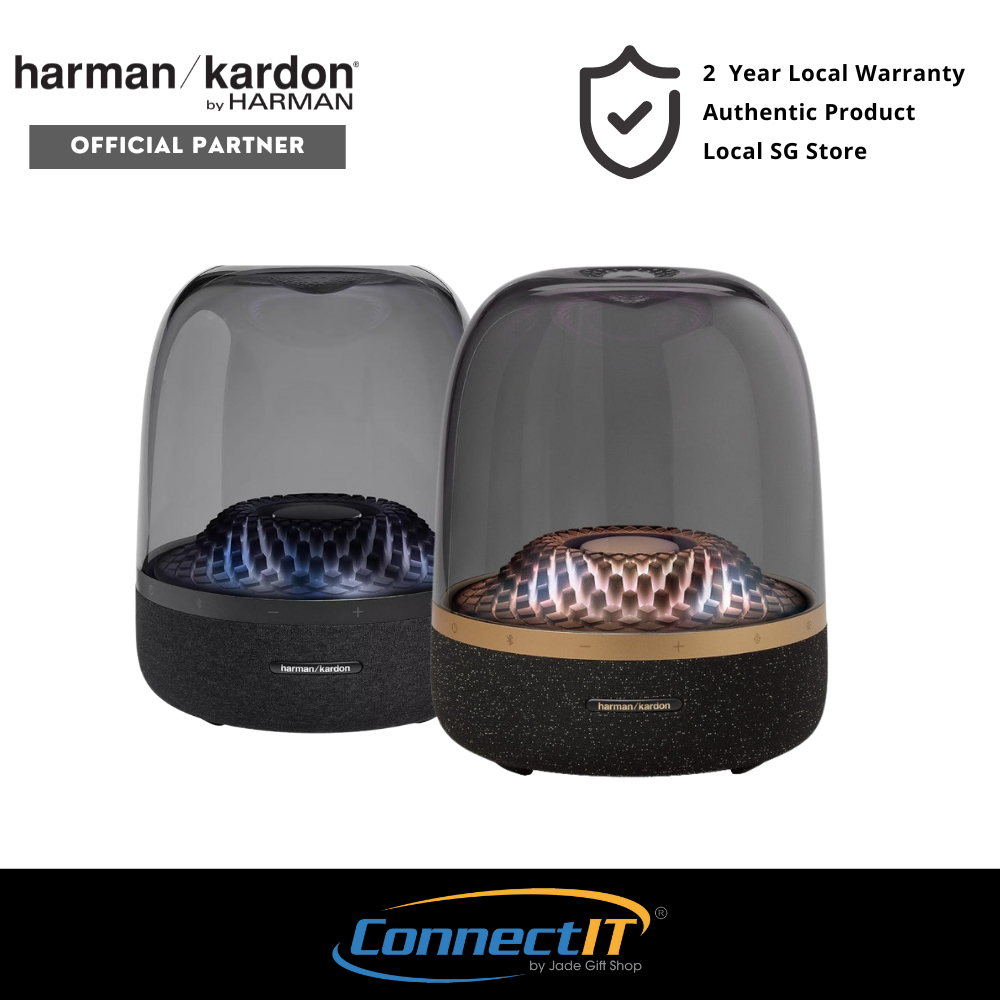 Harman Kardon Aura Studio 4 with iconic transparent dome and themed ...