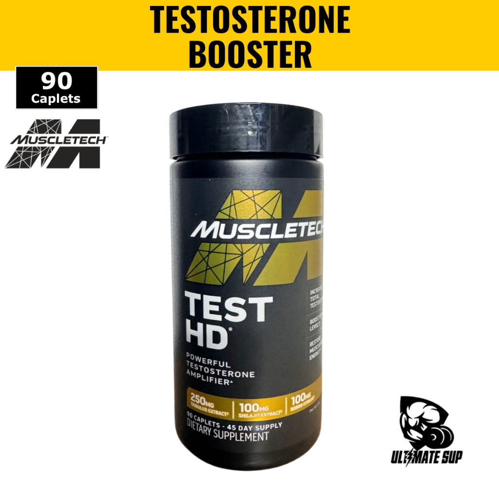 Muscletech, Performance Series,Test HD, Hardcore Testosterone Booster ...