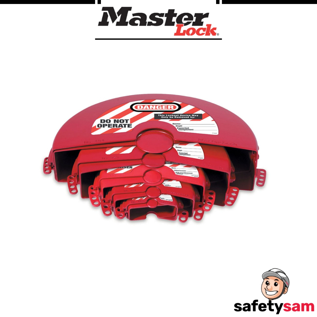 Master Lock 480-484 Rotating Gate Valve Lockout Device Cover | Shopee ...