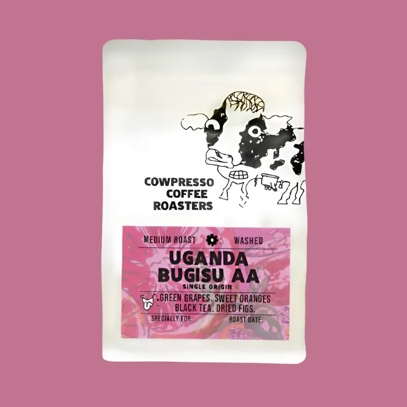 Uganda Bugisu AA (250g, 500g, 1kg) Cowpresso Coffee Roasted Whole Beans ...
