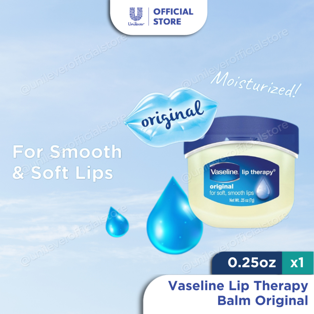 Vaseline Lip Therapy Mini 0.25oz | Shopee Singapore