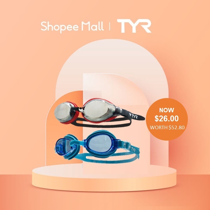TYR X Shopee Brand Box - Astro Met. & Splasher Goggles | Shopee Singapore