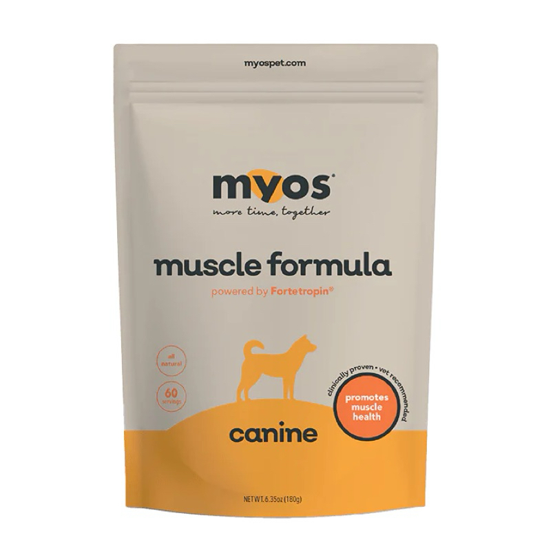 Authentic MYOS Canine Muscle Formula-Clinically Proven-Natural Muscle ...