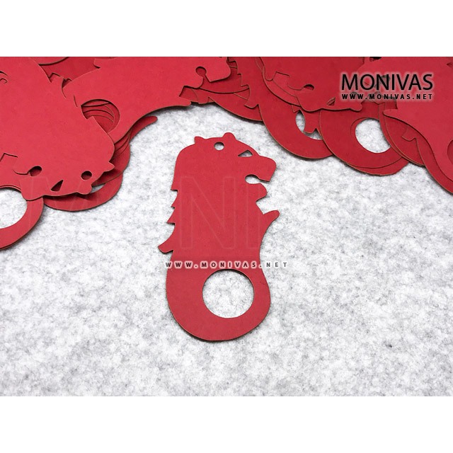 Red Merlion Gift Tags NDP Goodie Pack National Day Decorations (10pcs ...