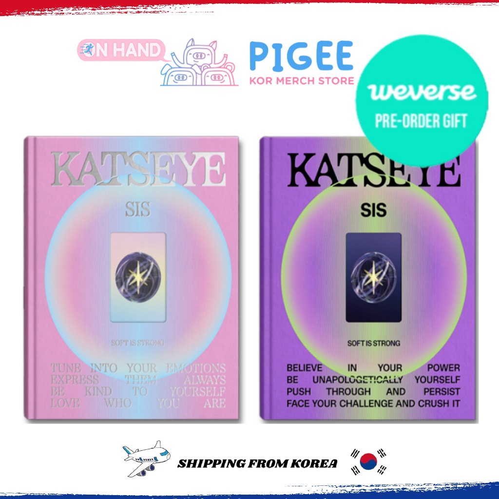 [POB] KATSEYE - [ SIS ( SOFT IS STRONG ) ] 1ST ALBUM | Shopee Singapore