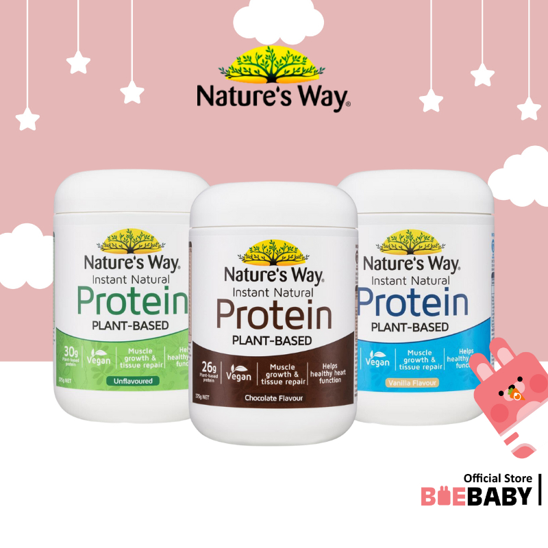 Nature's Way Instant Natural Protein Powder Vanilla / Natural ...