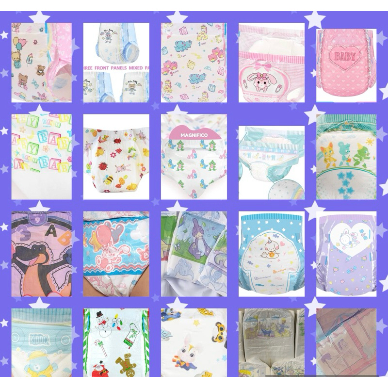 Abdl Adult diaper Mix and match | Shopee Singapore