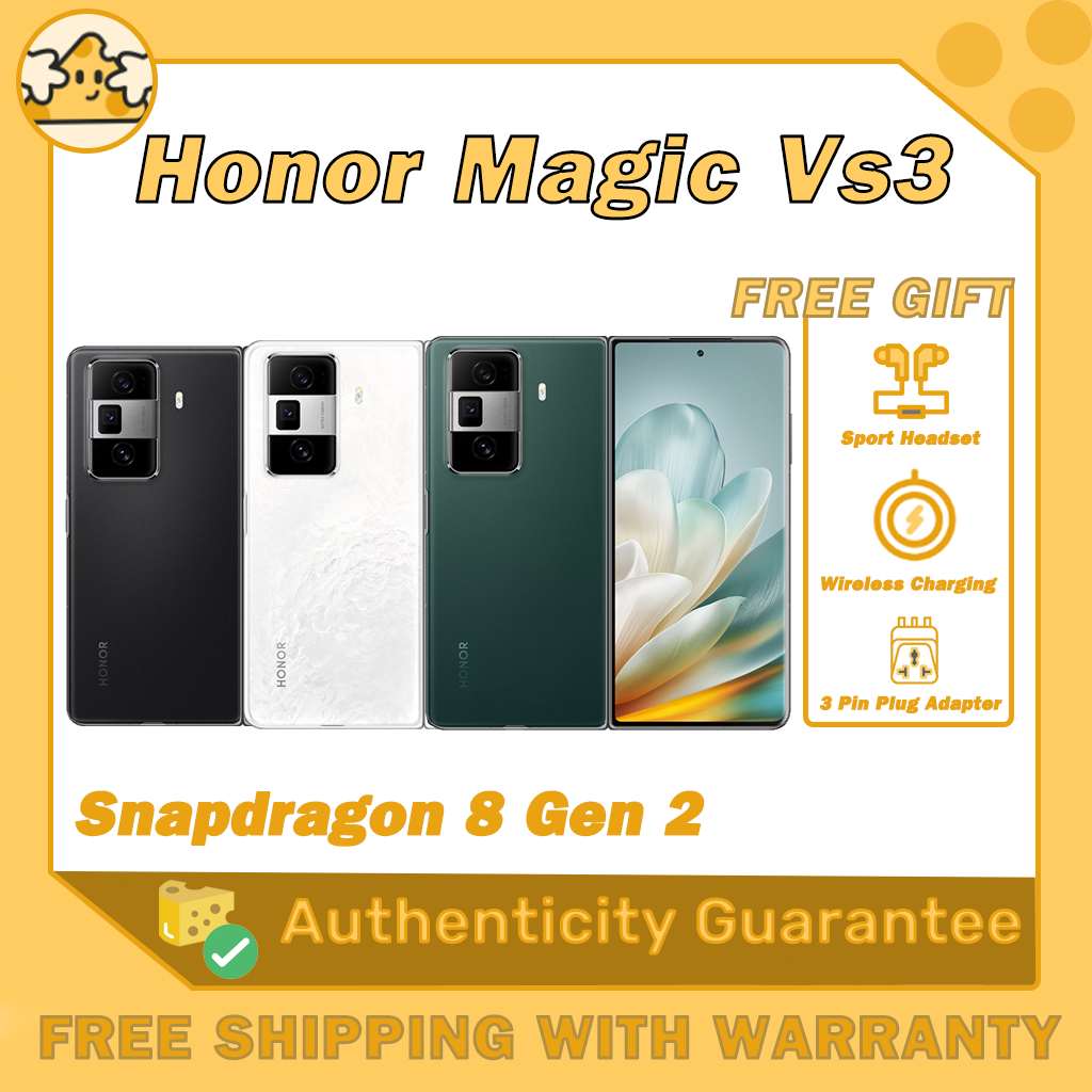Honor Magic Vs3 Snapdragon 8 Gen 2 Foldable OLED Light and thin Folding ...