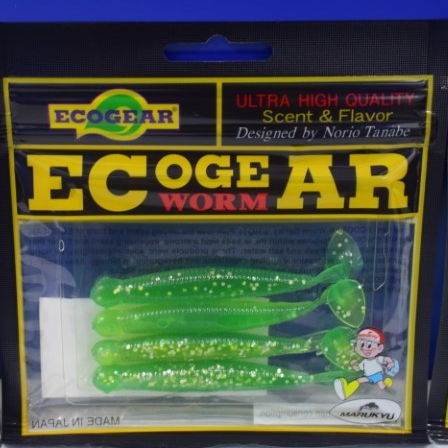 Ecogear 3.25" Grass Minnow L Rubber Fishing Lure Made in Japan | Shopee ...