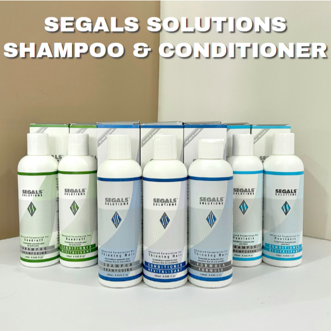 SEGALS SOLUTIONS Advanced Formulation For Thinning Hair/Dandruff ...