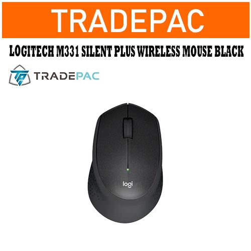 LOGITECH M331 SILENT PLUS WIRELESS MOUSE BLACK | Shopee Singapore