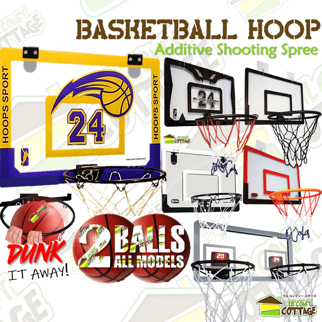 [SG STOCK 11 models] Basketball Hoop mini indoor hanging set for adult ...
