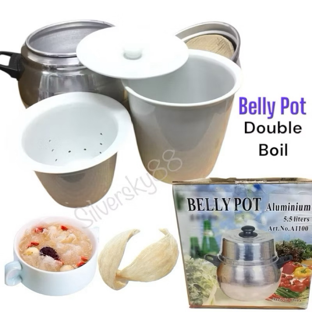 Double Boiler Steam Pot for Birds Nest Traditional hashima porcelain ...