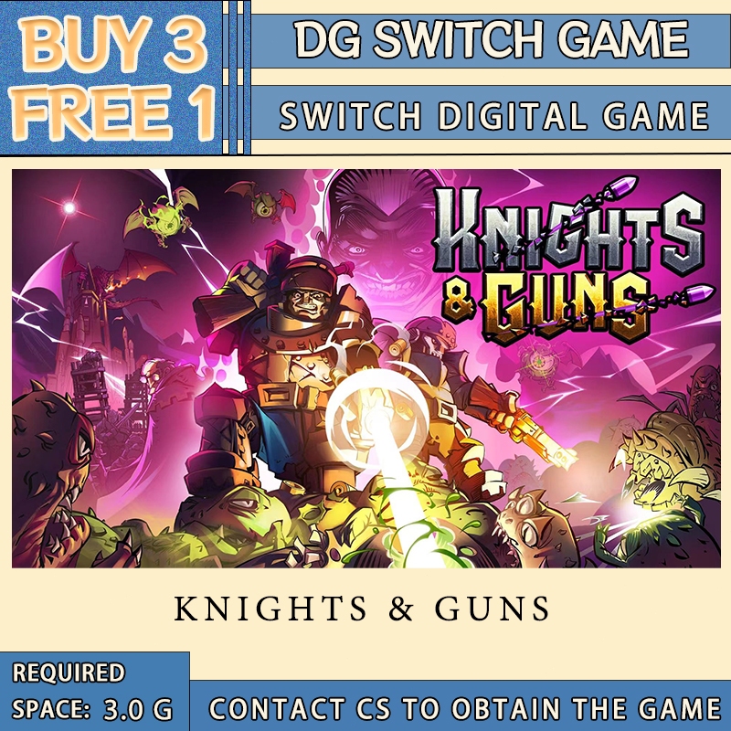 Knights & Guns Nintendo Switch Digital Game （BUY 3 FREE1) | Shopee ...
