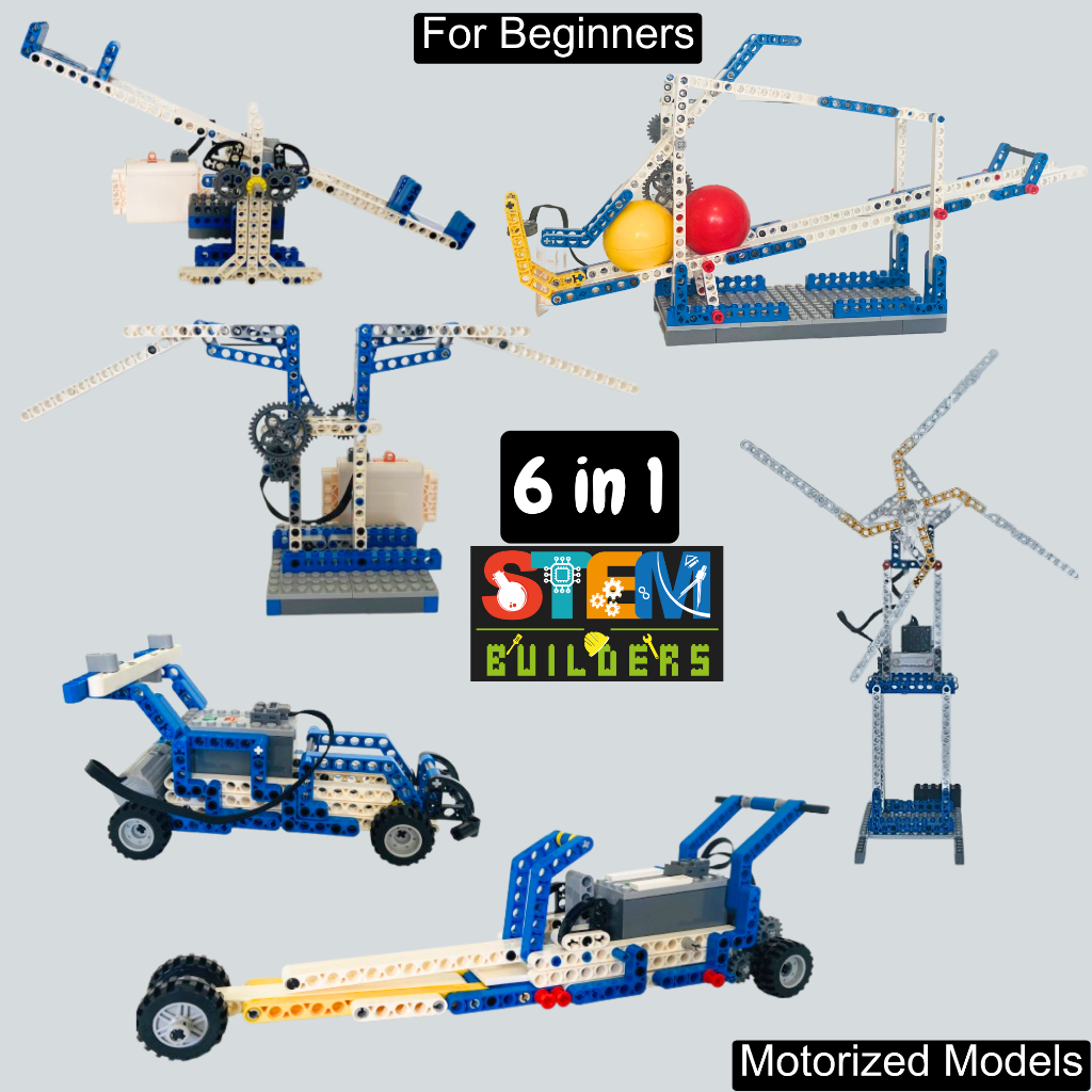 Coding Robot| SG Seller I STEM Builders 6 in 1 for Beginners I Lego ...