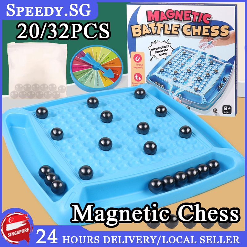 SG（Ready Stock)Magnetic Chess Magnet Toy Magnetic Board Games For Kids ...