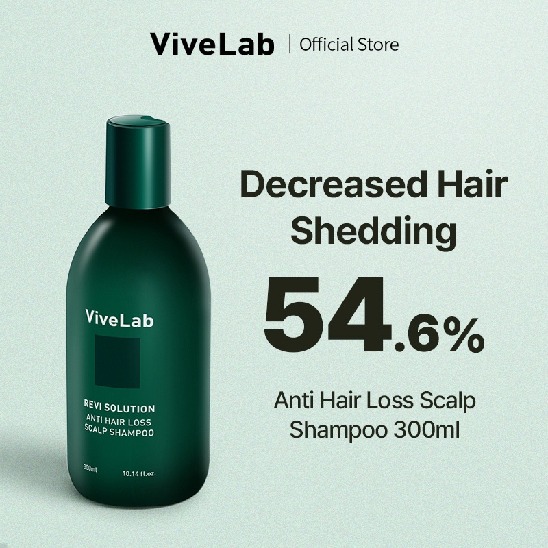 Vivelab Vegan Anti Hair Loss Scalp Shampoo 300ml | Shopee Singapore