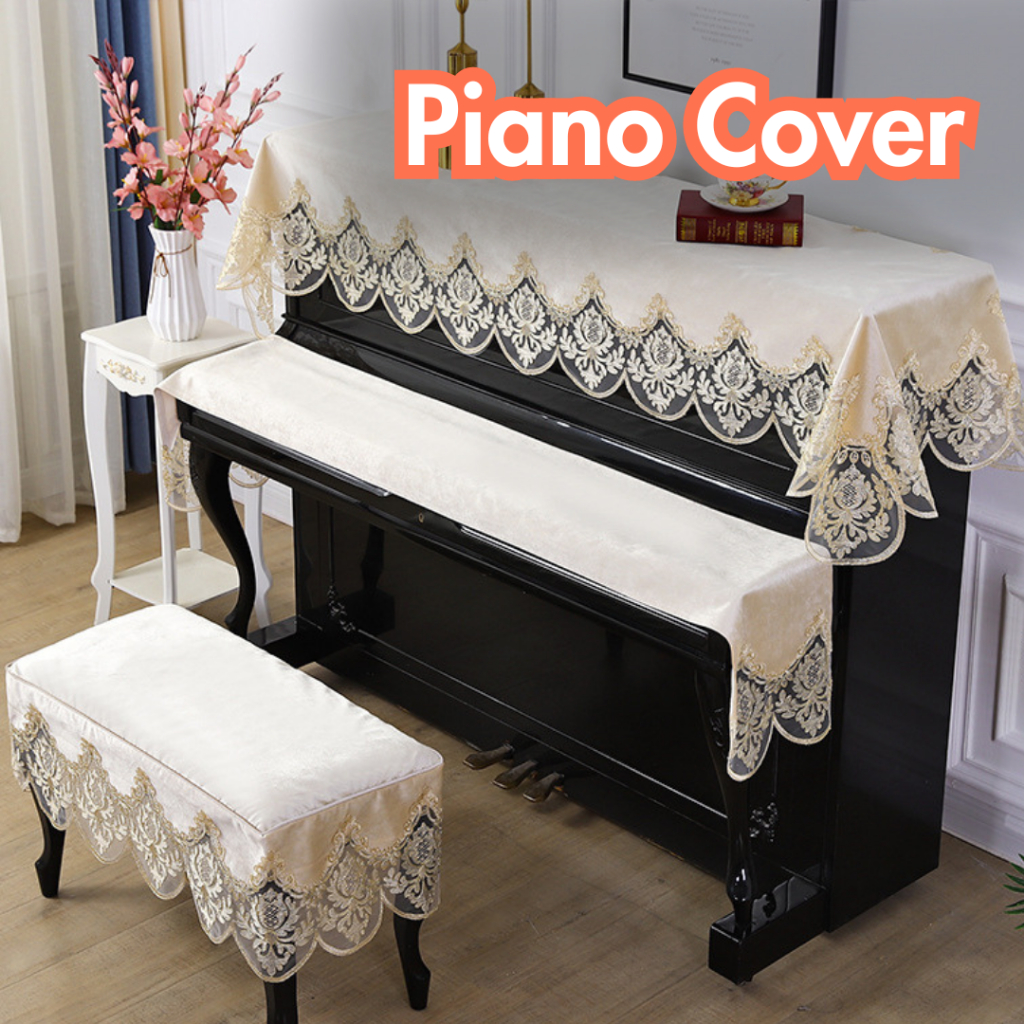 Piano Top Cover / Piano Keyboard Cover / Piano Bench Cover / Piano Duet ...