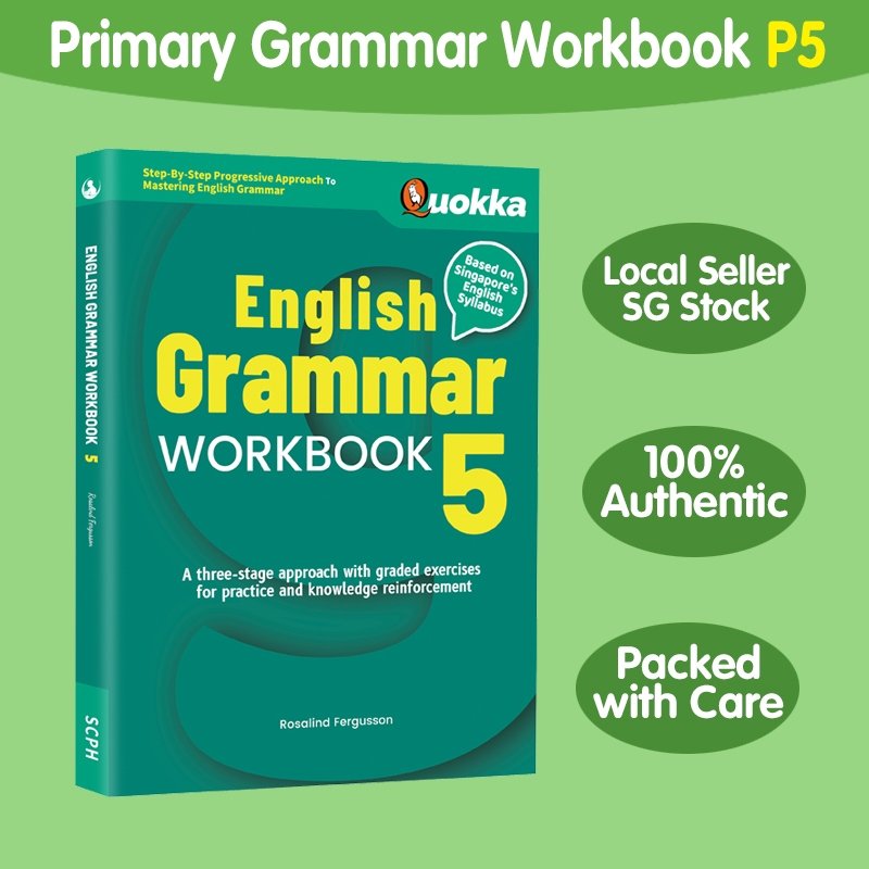 Primary English Grammar Workbook 5/Primary 5/ Grade 5 / English Grammar ...