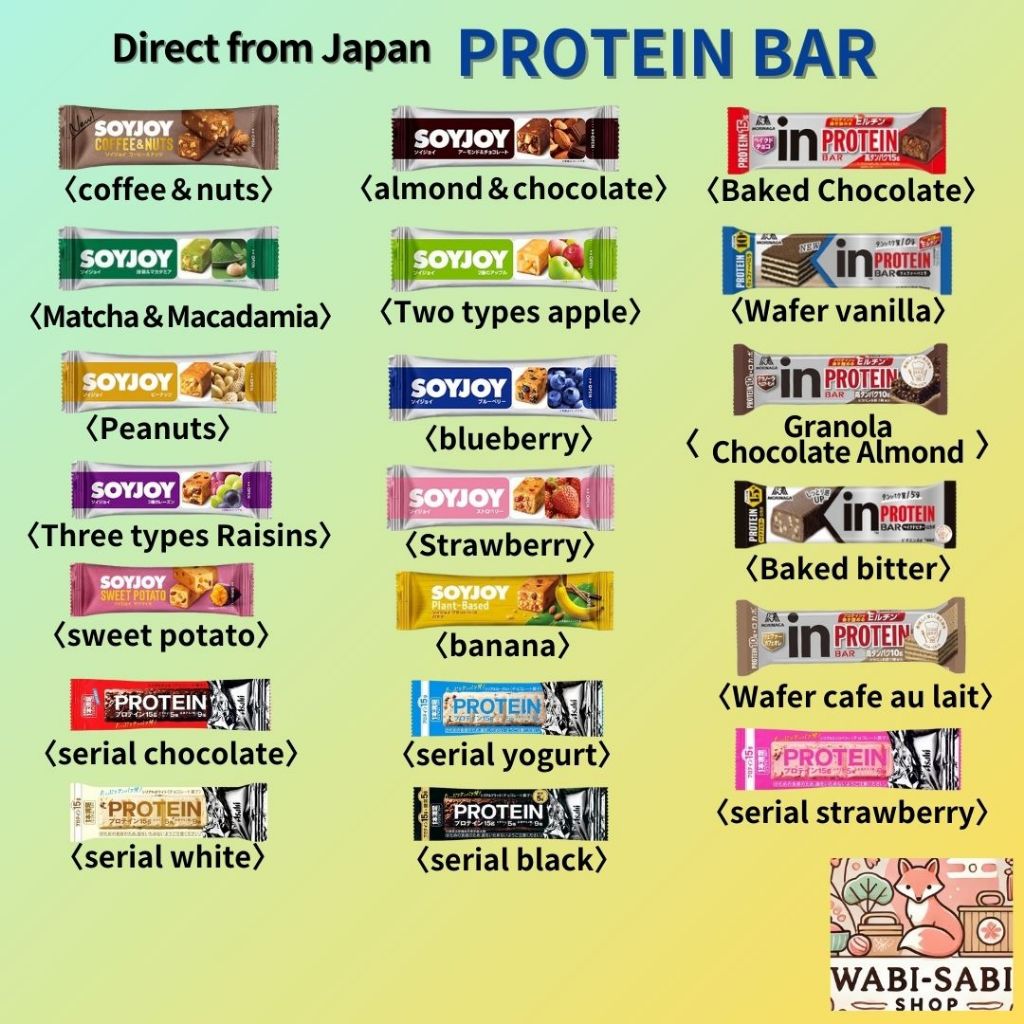Nutritional Bars & Protein Bars (Otsuka Pharmaceutical SOYJOY 10 types ...