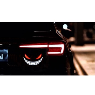 car sticker devil smile face devil eyes sticker windscreen damon face ...