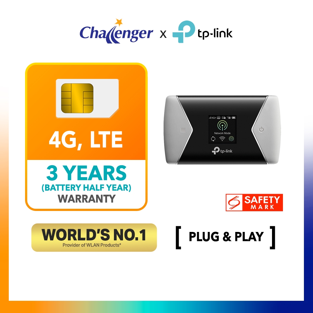 TP-Link M7450 300Mbps LTE-Advanced Mobile Wi-Fi | Shopee Singapore