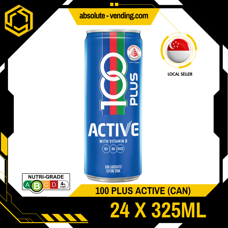 F&N 100 Plus Active 325ML X 24 (CAN) | Shopee Singapore