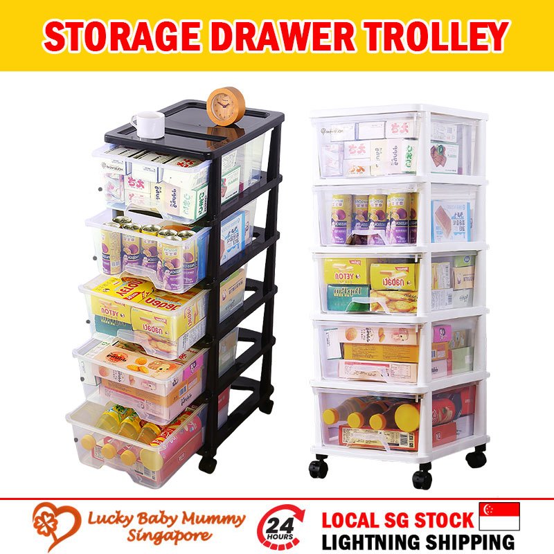 34cm Stackable Storage Drawers Box/Boxes Storage Design Cabinet ...