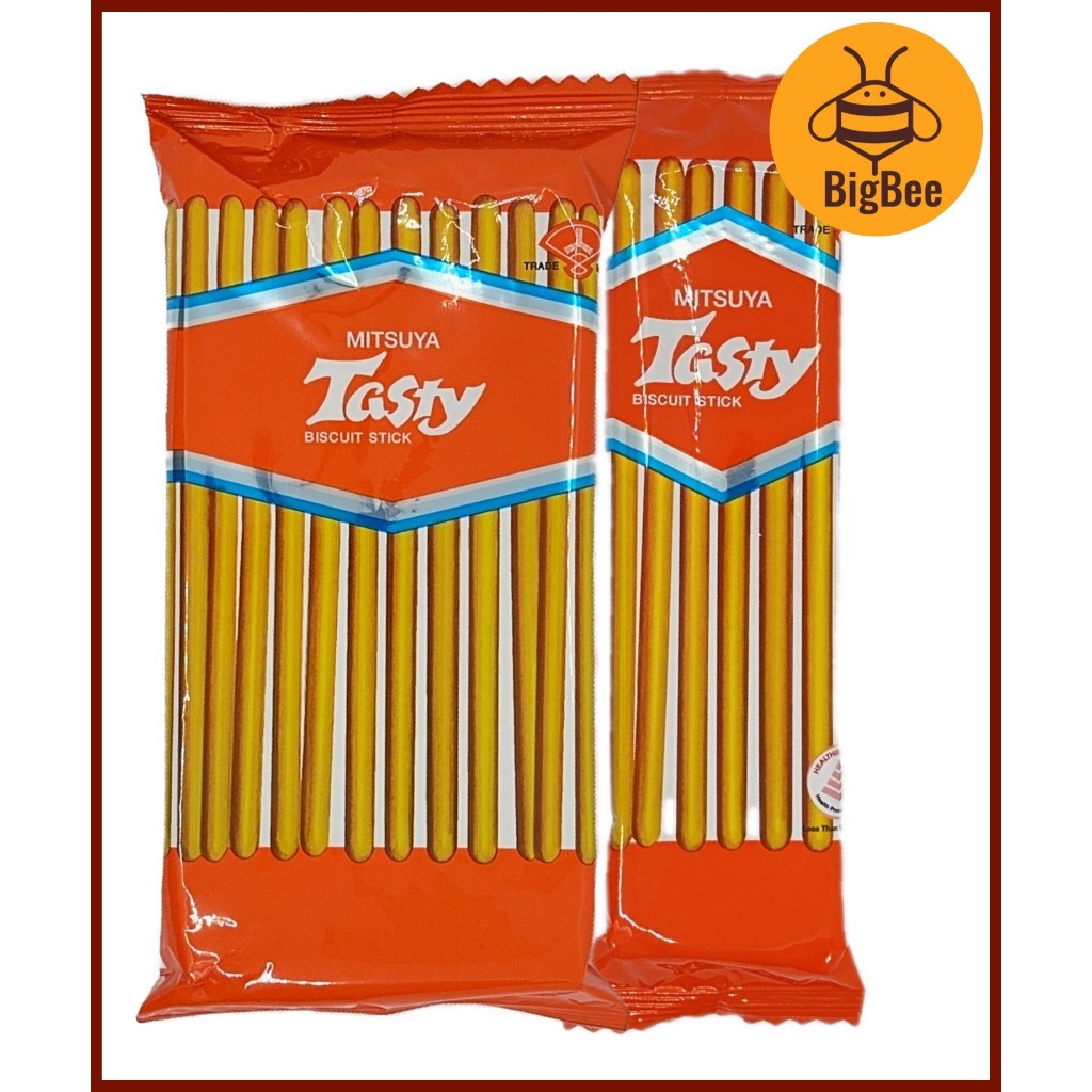 Mitsuya Tasty Biscuit Sticks - 18g/pack Mitsuya Tasty Biscuit Sticks - 40g/pack | Shopee Singapore
