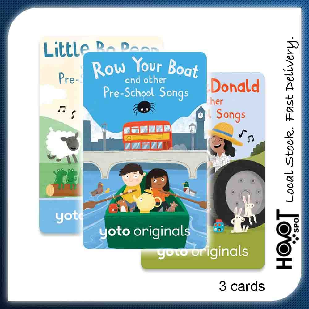 Yoto Card Pre-School Songs Pack | Shopee Singapore
