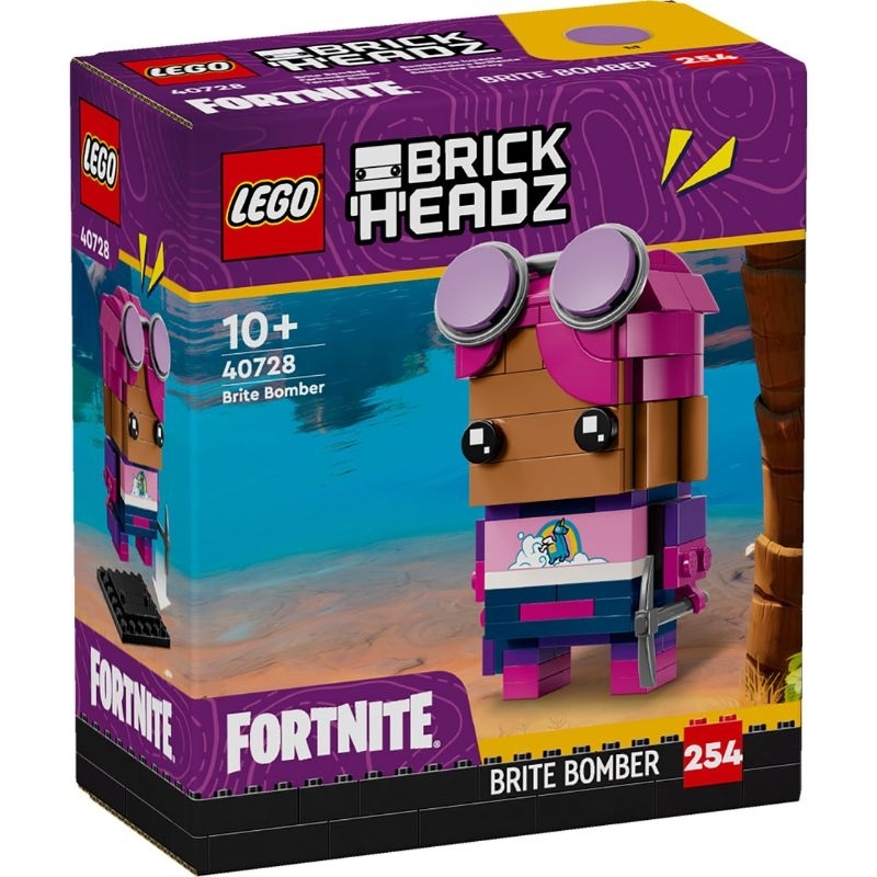 LEGO Fortnite BrickHeadz 40728 Brite Bomber | Shopee Singapore