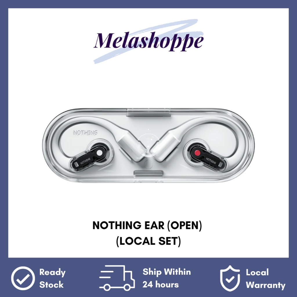 Nothing Ear (Open) Wireless Earbuds (Local Set) | Shopee Singapore