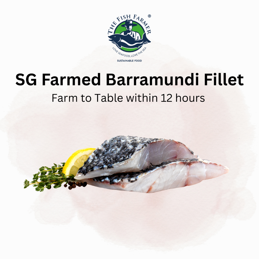 The Fish Farmer Barramundi/Seabass Fillet, Farmed in Singapore (320g ...