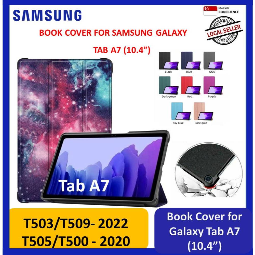 Book Cover For Samsung Galaxy Tab A7 (10.4") T509 / T503 (2022) | T505 ...