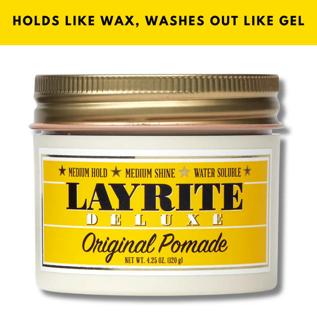 Layrite Deluxe Original Water-Based Pomade Hair Style 120g | Shopee ...