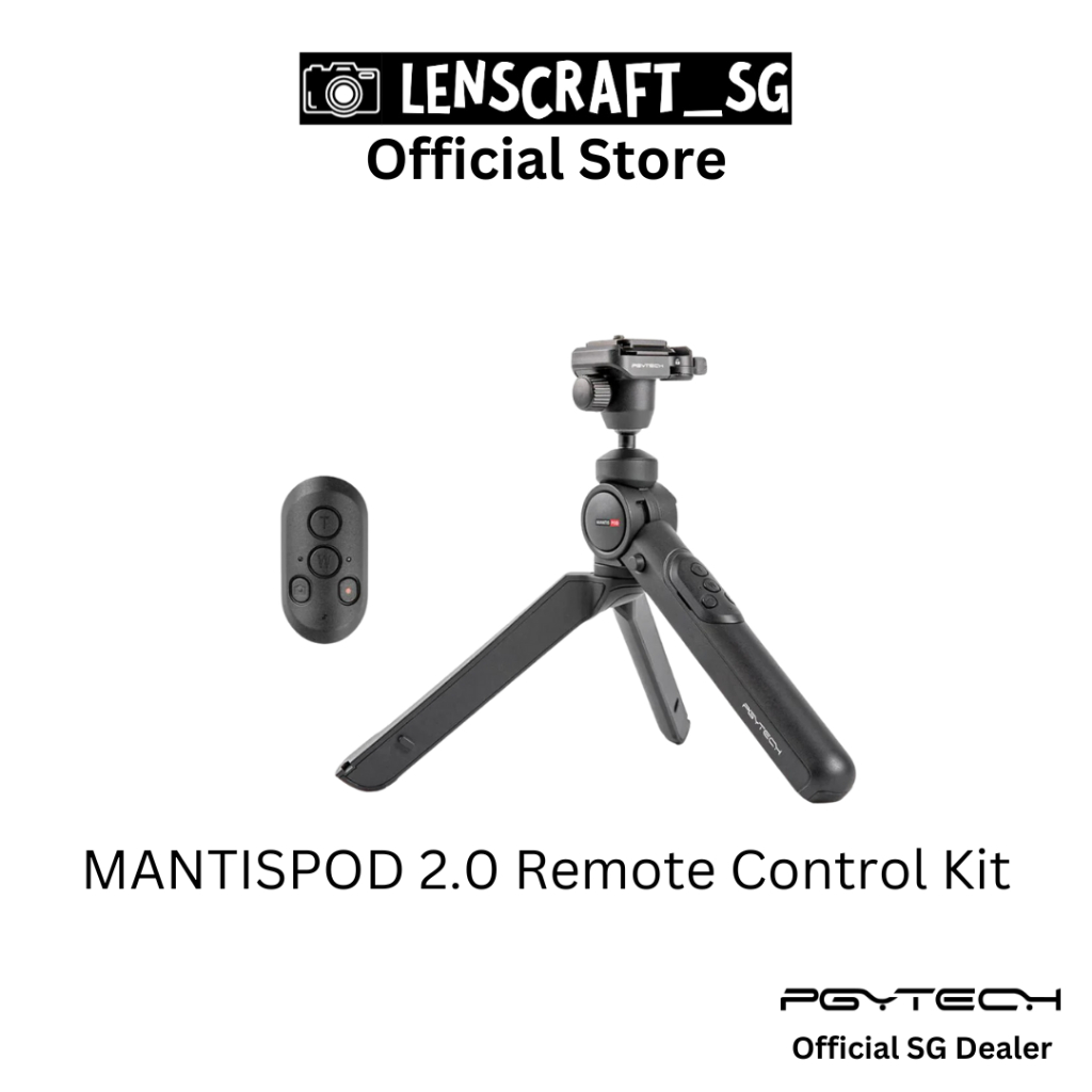 PGYTECH MantisPod 2.0 Pro Vlogging Tripod For Mirrorless, Digital ...
