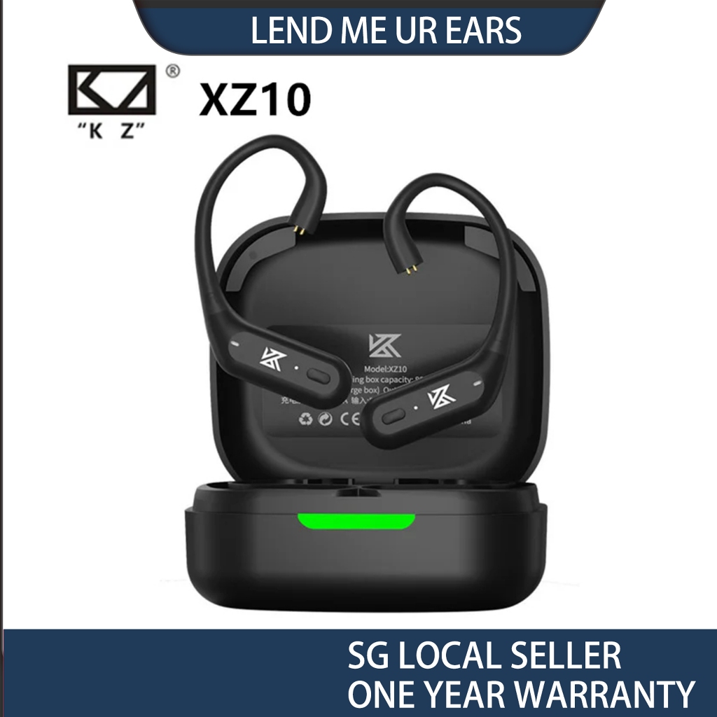KZ XZ10 Bluetooth Adapter IEM Bluetooth Ear Hooks with Mic Wireless ...