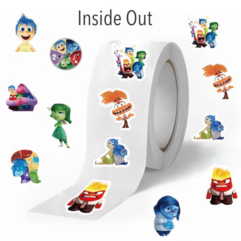 [SG STOCK] Inside Out Cartoon Motivational Reward Stickers 50pcs ...