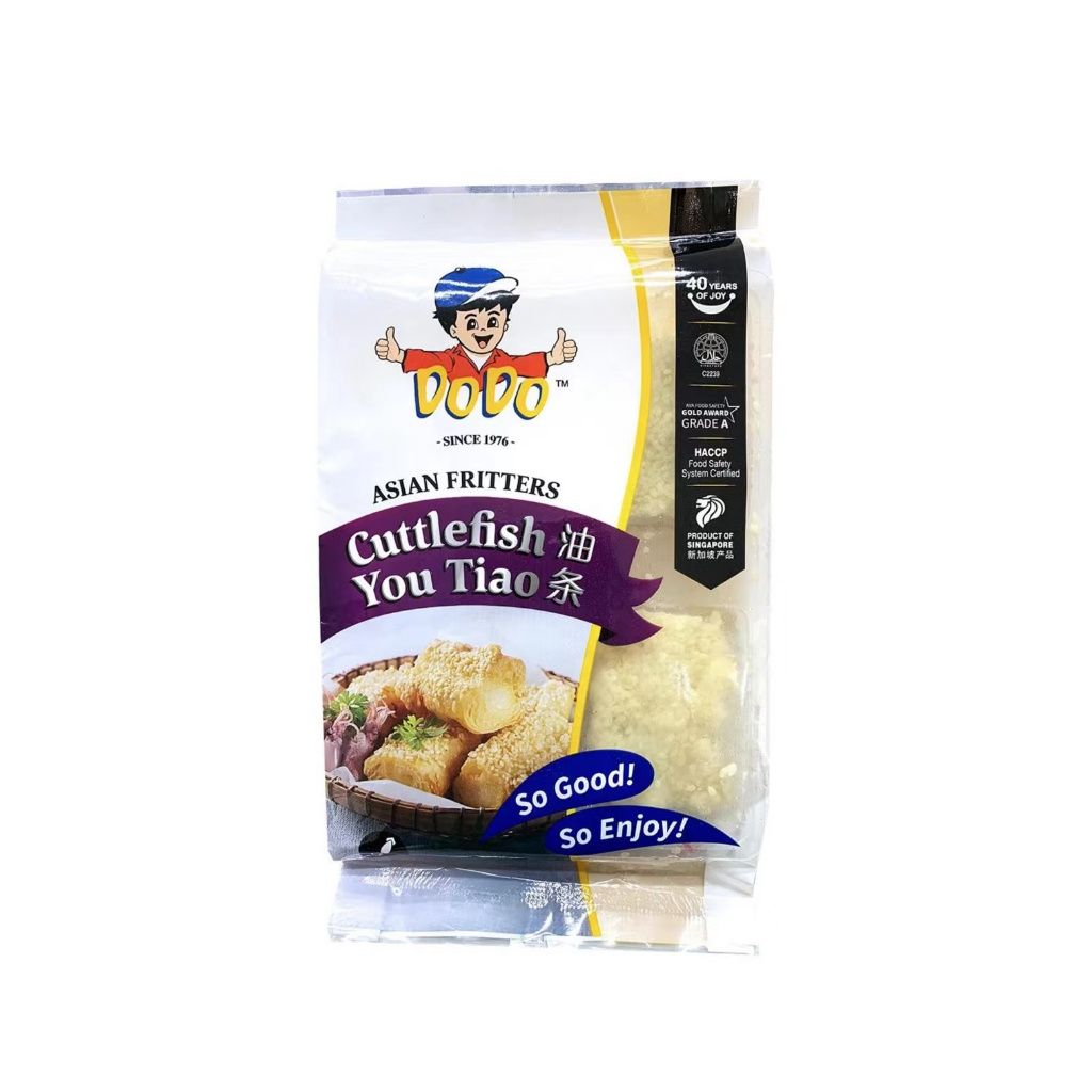 DODO Asian Fritters Cuttlefish You Tiao 香脆苏东油条 120g | Shopee Singapore