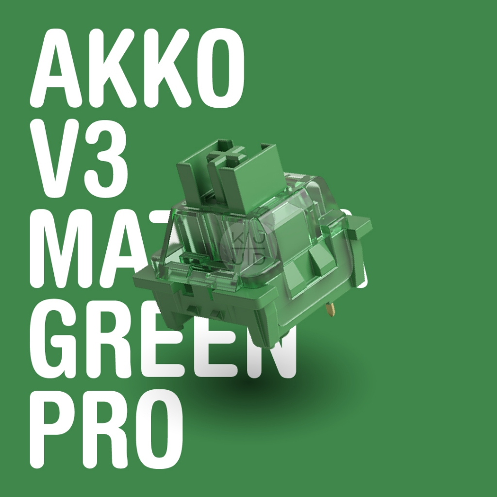 [LINEAR] AKKO V3 Matcha Green PRO | 50gf Linear Switch for Mechanical ...