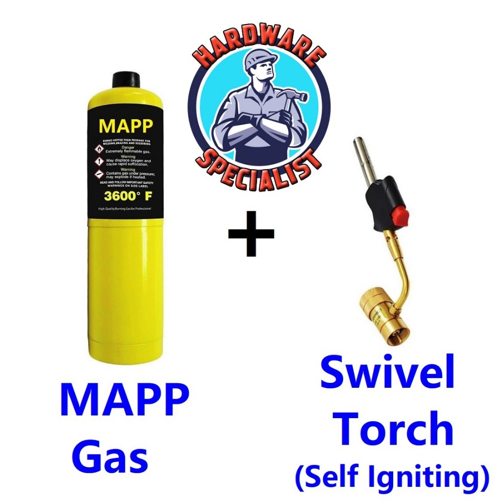 MAPP Gas Refill 400g (Copper Soldering / Brazing / Heat Treating ...