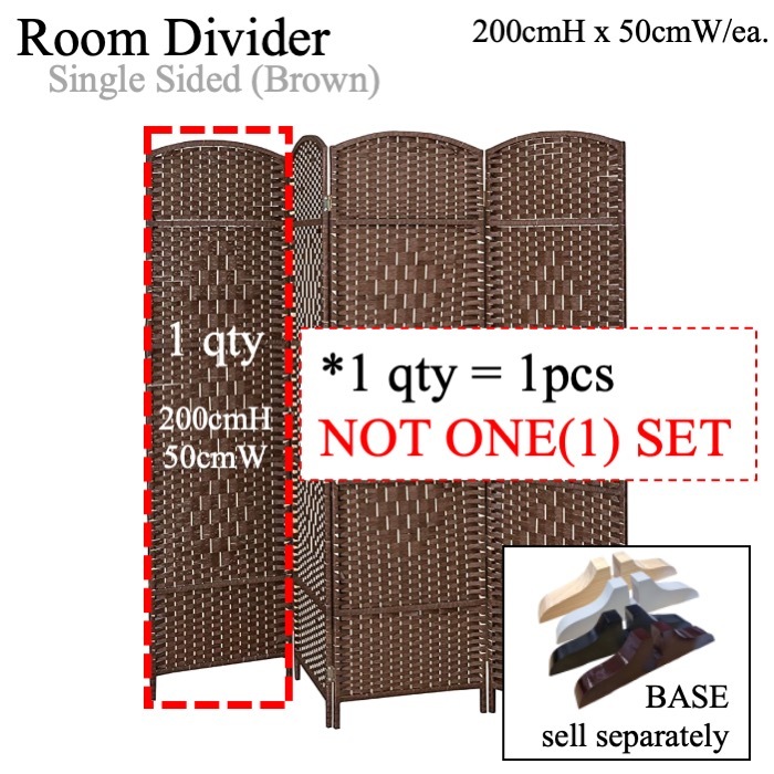 [SG SELLER] Rattan Divider/Bamboo Divider/Room Separator/Room Partition ...