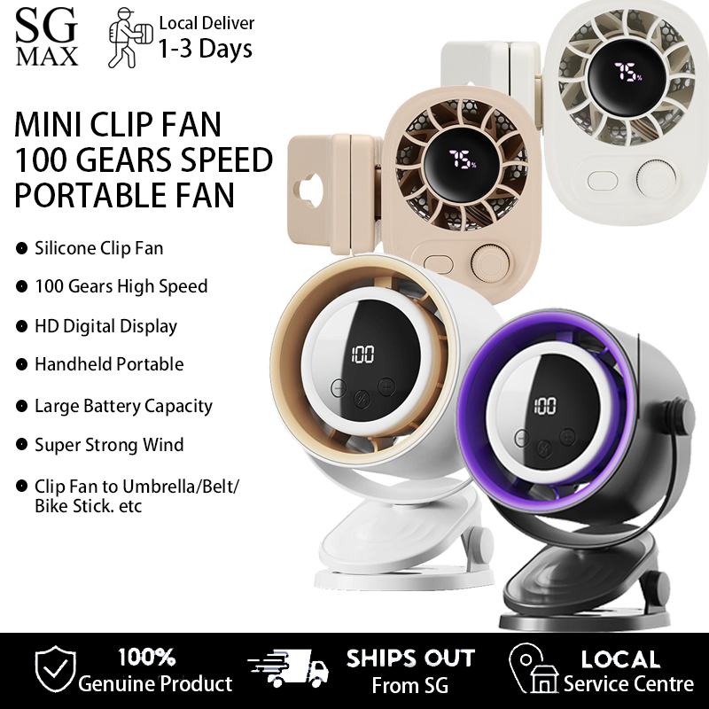 2025 High Speed Clip Fan Desktop Small Fan Portable Fan Strong Wind ...