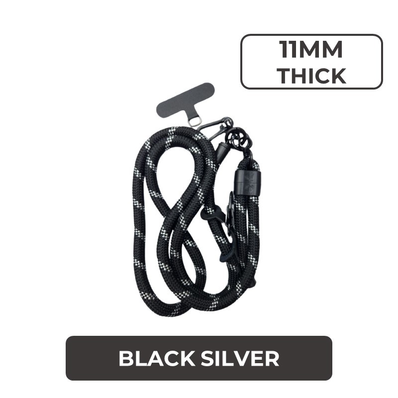 MTech Phone Strap Universal Crossbody Thin Tag iPhone Handphone Sling ...