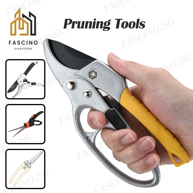 【SG】Anti-Rust Garden Pruning Shear Saw Hand Pruner with SK5 Steel Blade ...