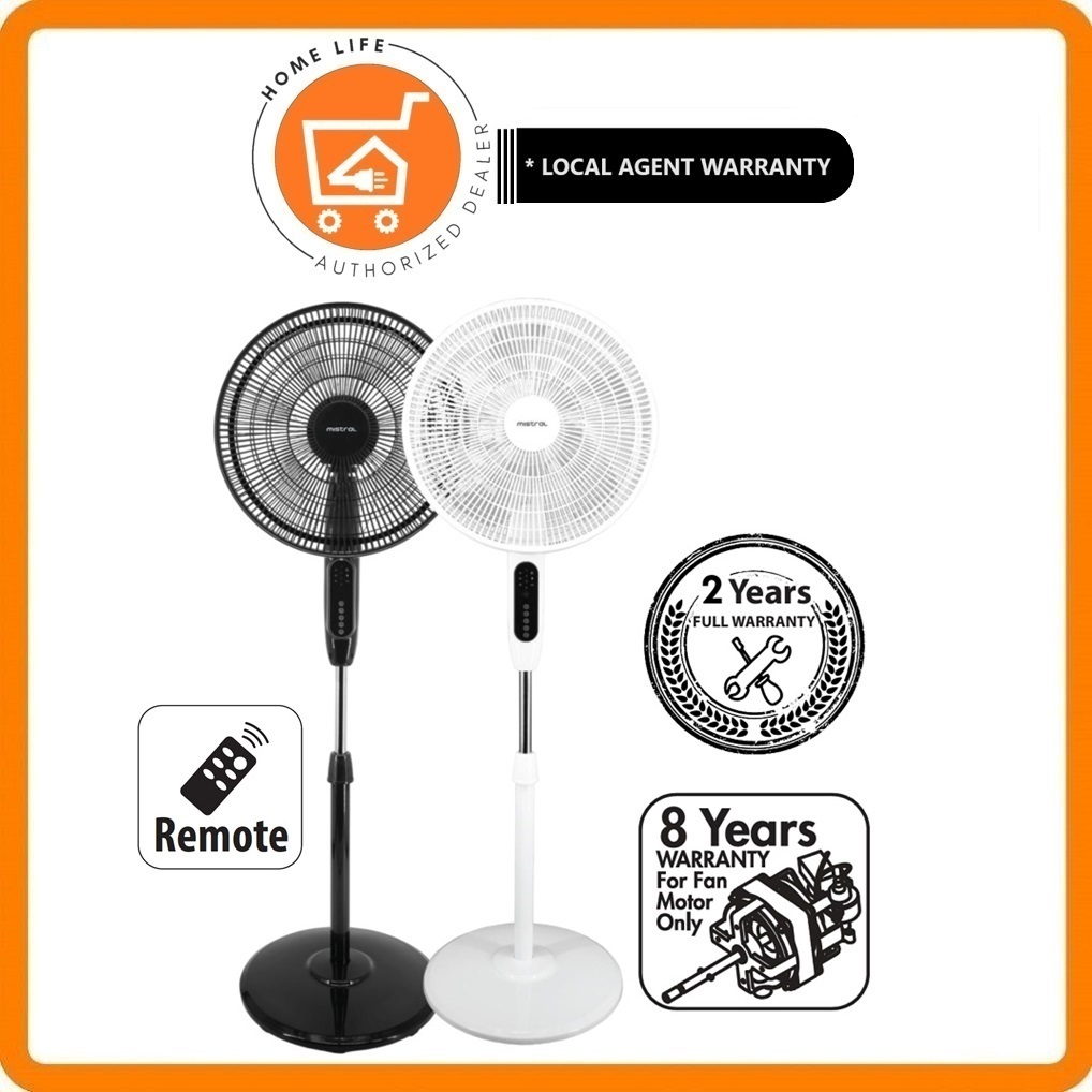 Mistral MSF1610DR DC Stand Fan with Remote 16 Inch | Shopee Singapore