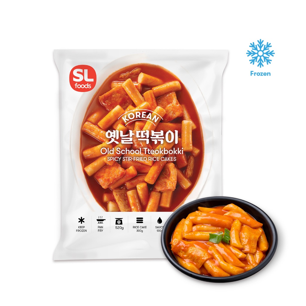 [SL Foods] Korean Old School Tteokbokki - 520g | Shopee Singapore