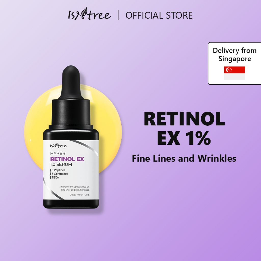 Isntree Hyper Retinol EX 1.0 Serum 20ml | Shopee Singapore
