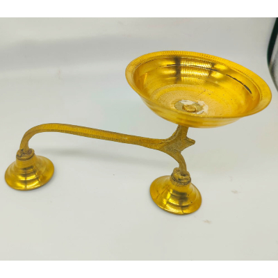 Traditional Handcraft Pure Brass Sambrani Stand | Loban Dhoop Puja ...
