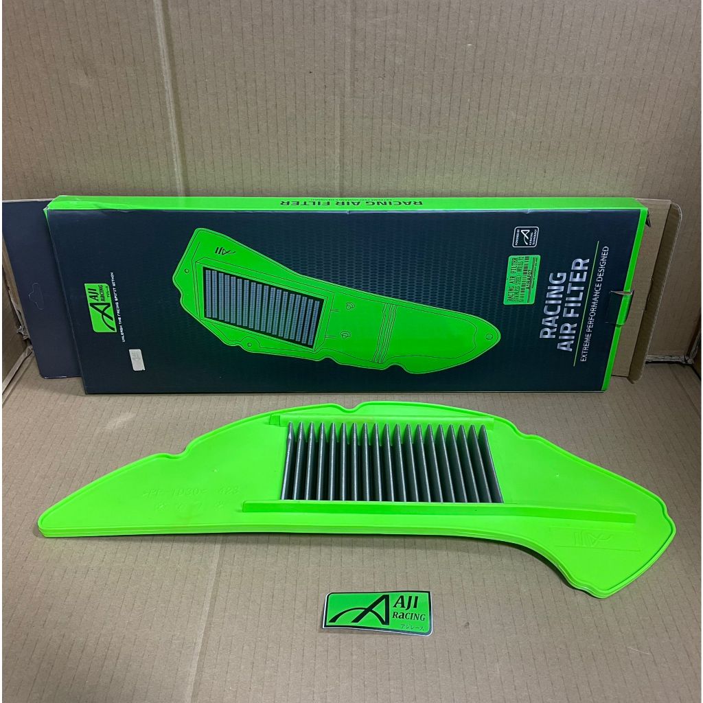 AJI RACING AEROX155 V2 NMAX155 V2 V3 RACING AIR FILTER STAINLESS STEEL ...